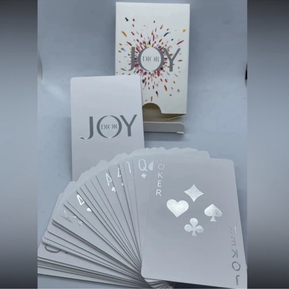 Dior | Games | Dior Joy Playing Cards Full Deck | Poshmark